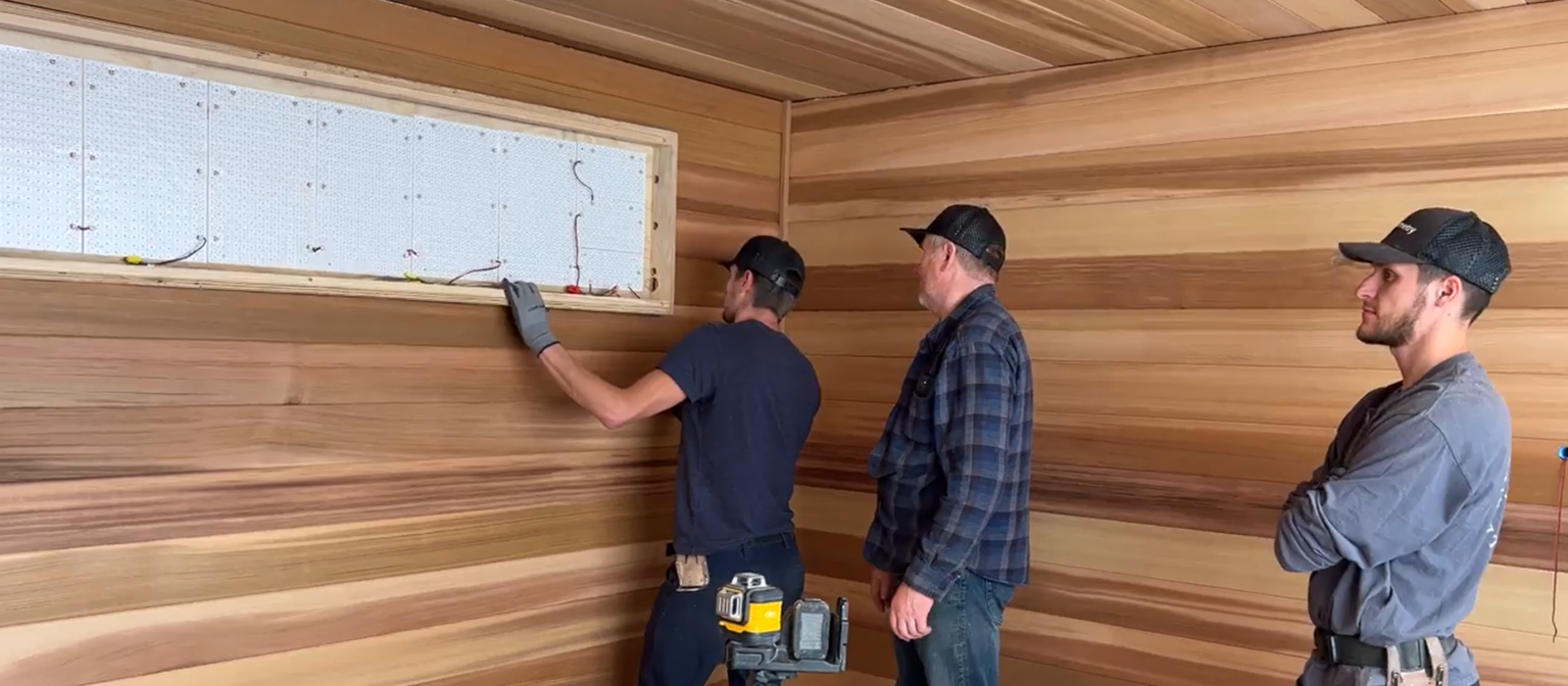Custom Sauna Installations | Symmetry Build - Symmetry Build